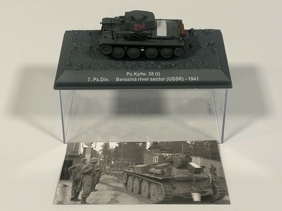 Pz.Kpfw. 38 (t) Ausf.F Altaya-Ixo (1/72)