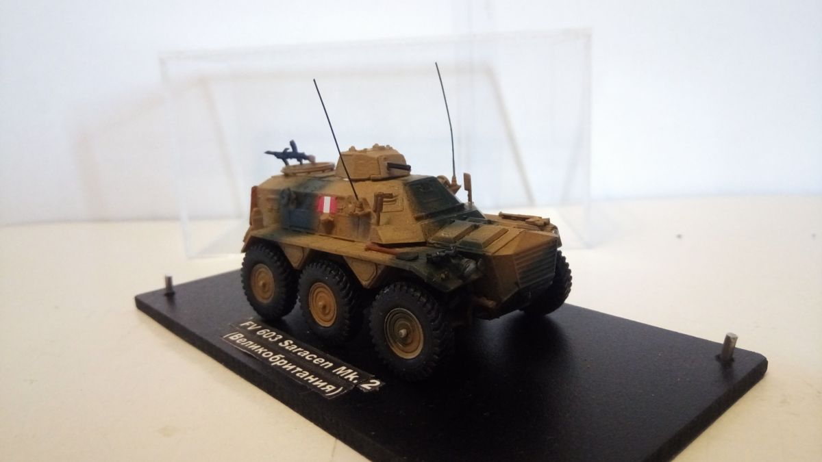 Британский бронеавтомобиль FV-603 Saracen Mk.II в масштабе 1/72